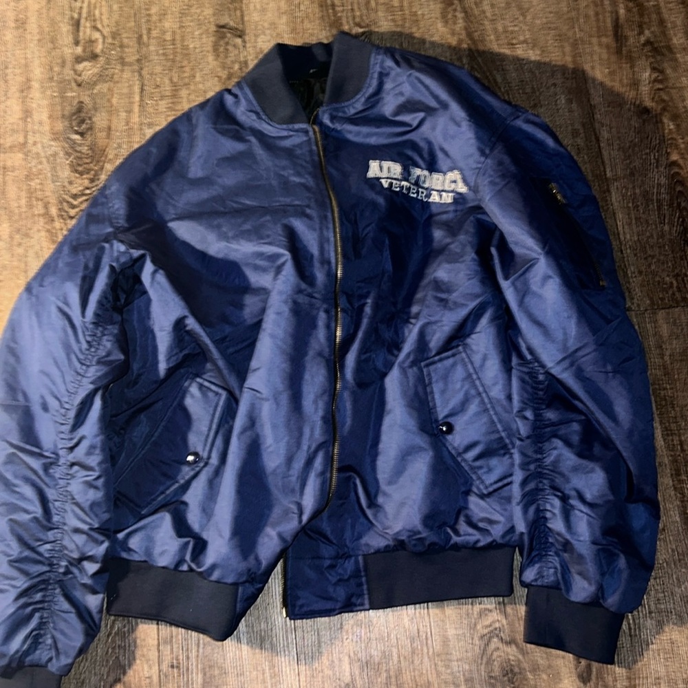 Padded Air Force Bomber Jacket - Gem
